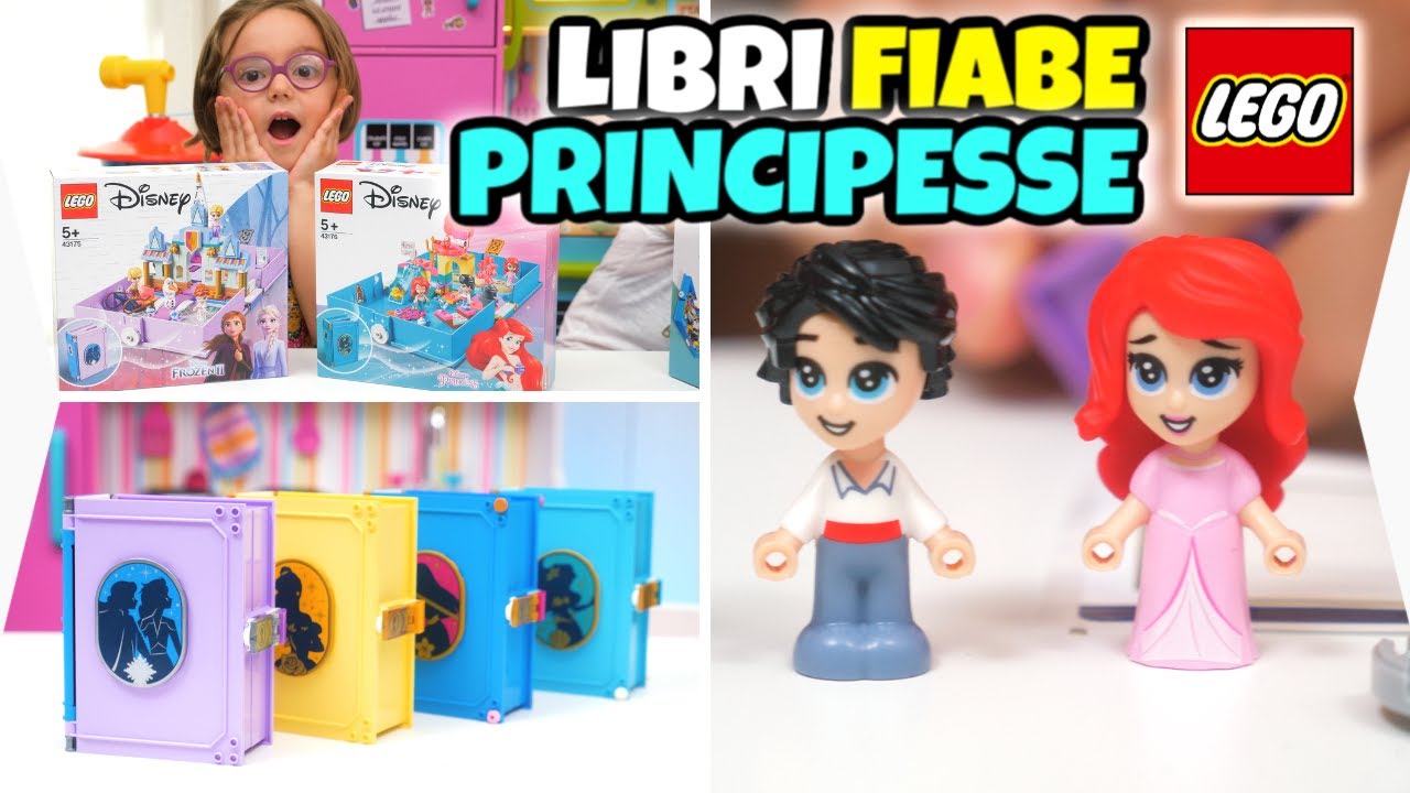 PRINCIPESSE DISNEY LEGO: gli Adorabili Libri delle Fiabe - YouTube