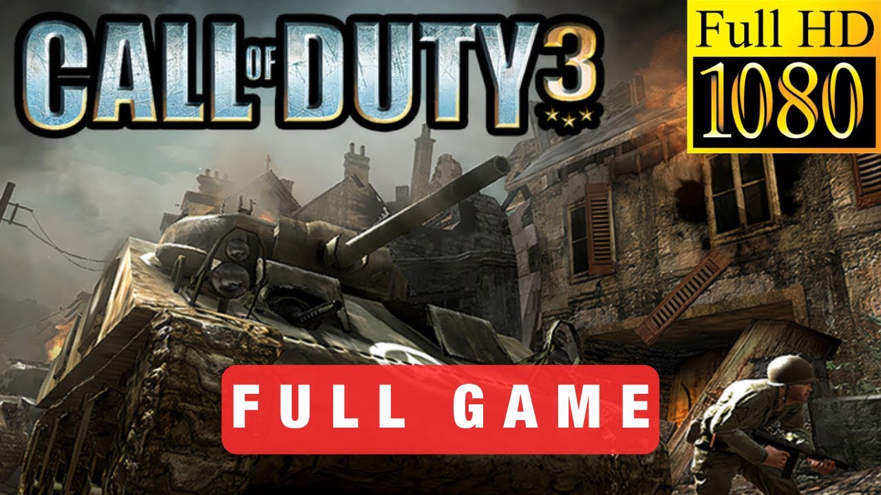 Call of Duty 3 PC Gameplay | Full Game | PS3 Emulator | 1080p60FPS ...