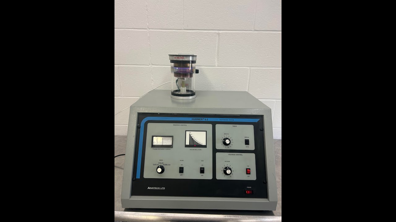 Anatech Hummer VI Sputter Coater - YouTube