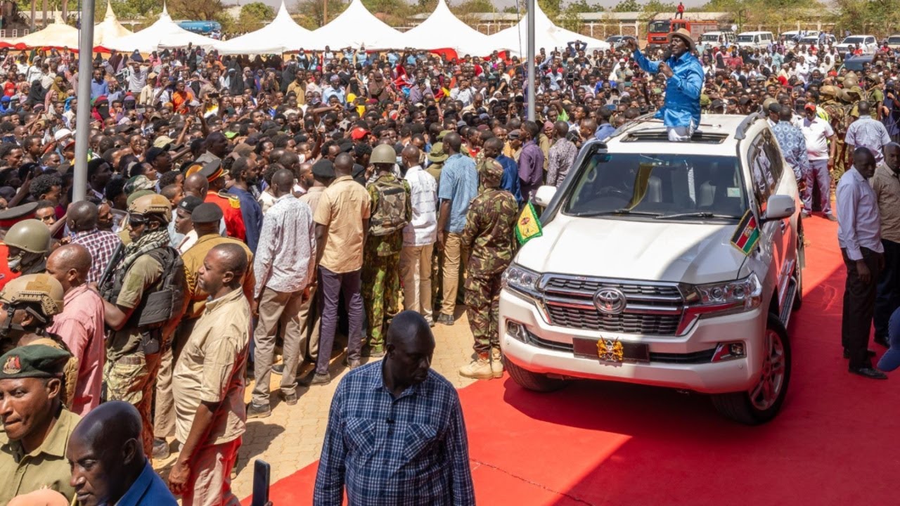 See President Ruto's Crowd in Mandera today February 4th, 2025!! - YouTube