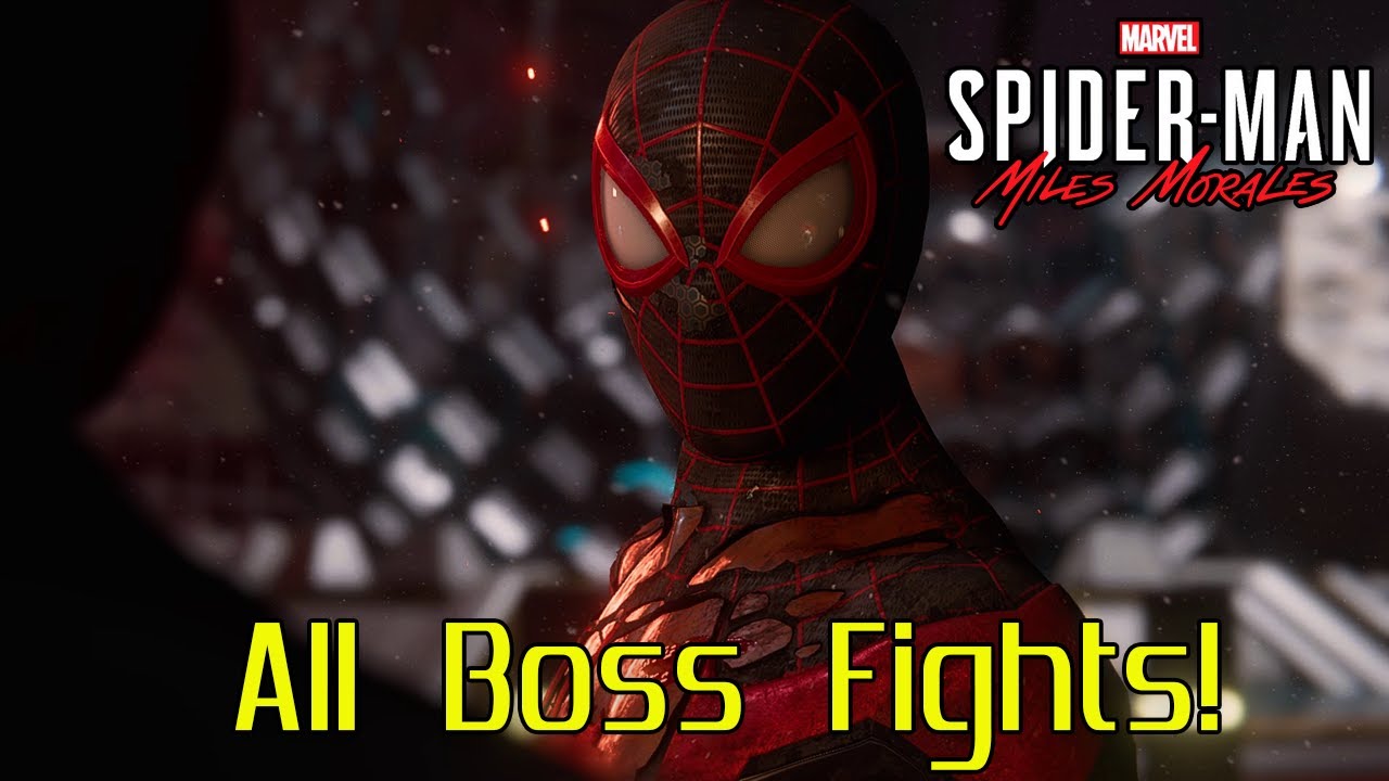 Marvel's Spider-Man Miles Morales - All Boss Fights - YouTube