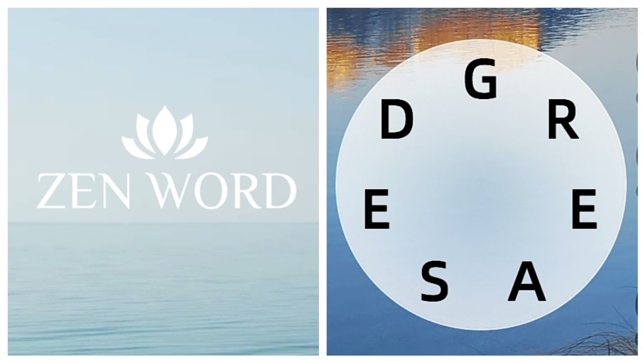 Zen Word® - Relax Puzzle Game 1 January 2025 Daily Challenge - YouTube
