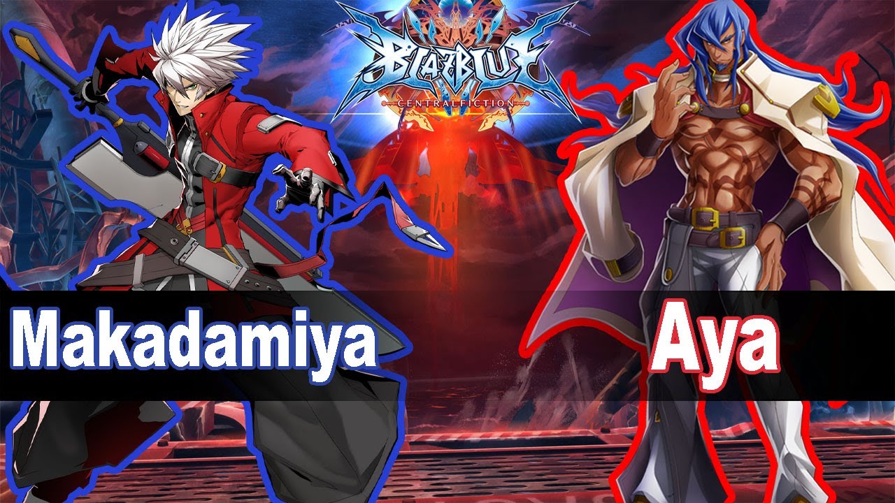 BBCF: Makadamiya (Ragna) vs Aya (Azrael) Blazblue Central Fiction ...
