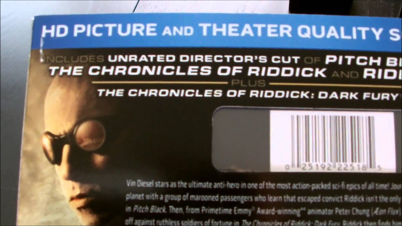 Riddick - The Complete Collection (2000-2013) | Blu-ray | Box Art ...