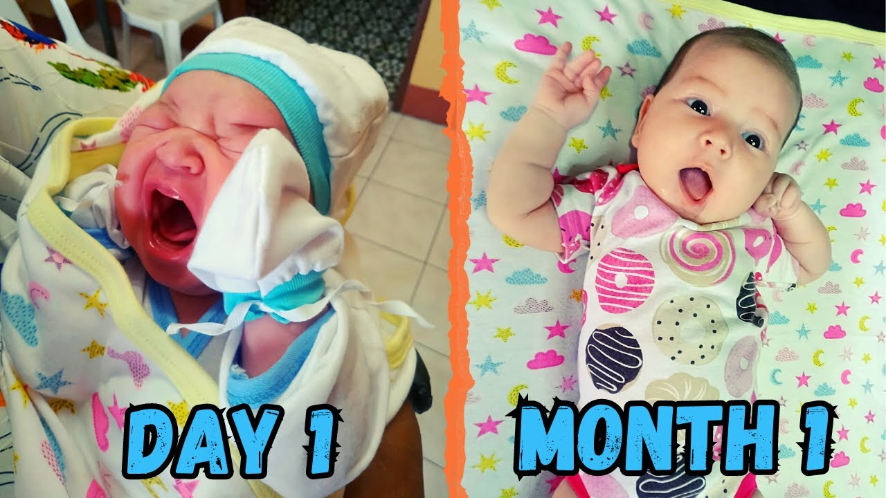 From Newborn to One Month: Cry-Baby Girl's Magical Transformation [Read ...