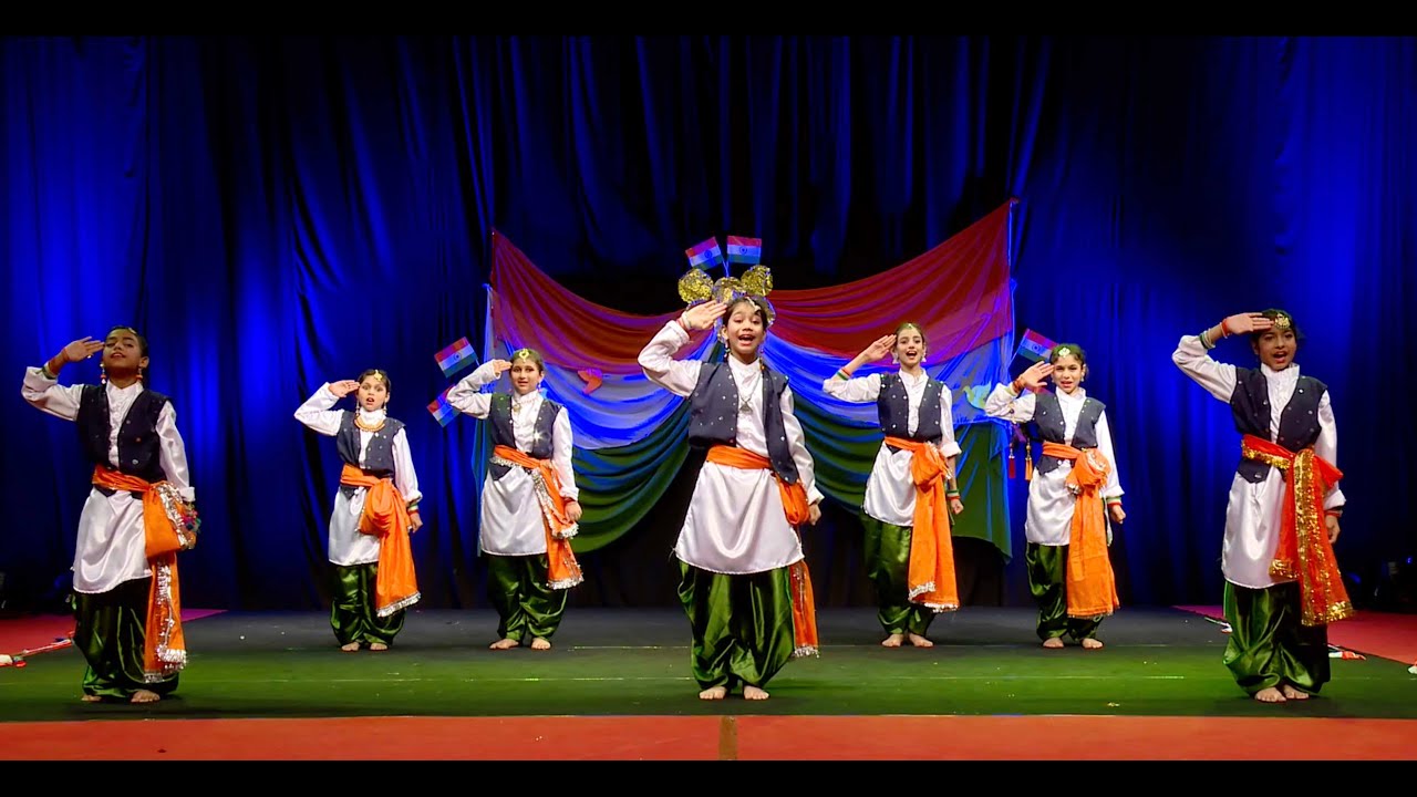 PATRIOTIC DANCE FOR INDEPENDENCE DAY || REPUBLIC DAY - YouTube