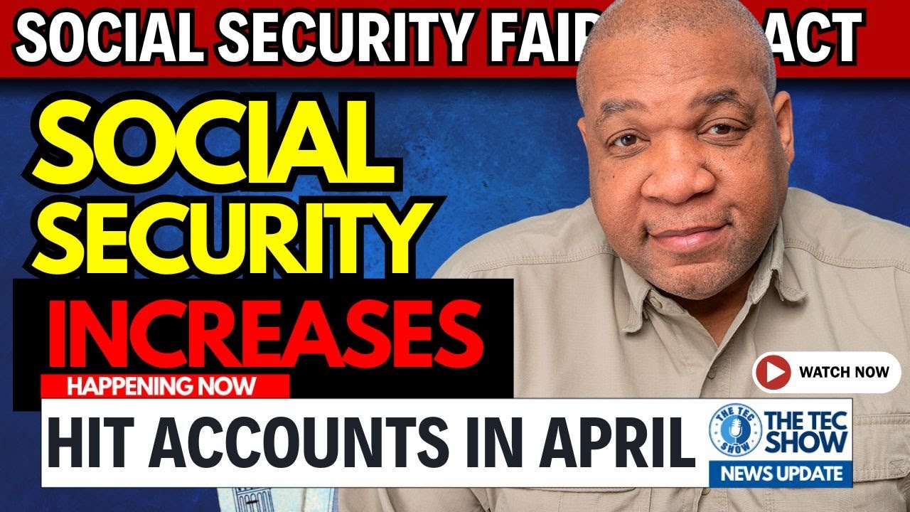 Social Security INCREASES Coming In April | Retroactive Payments ...