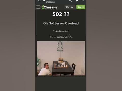 Chess.com server overload (nice gif🤣)#chesscom #chess - YouTube