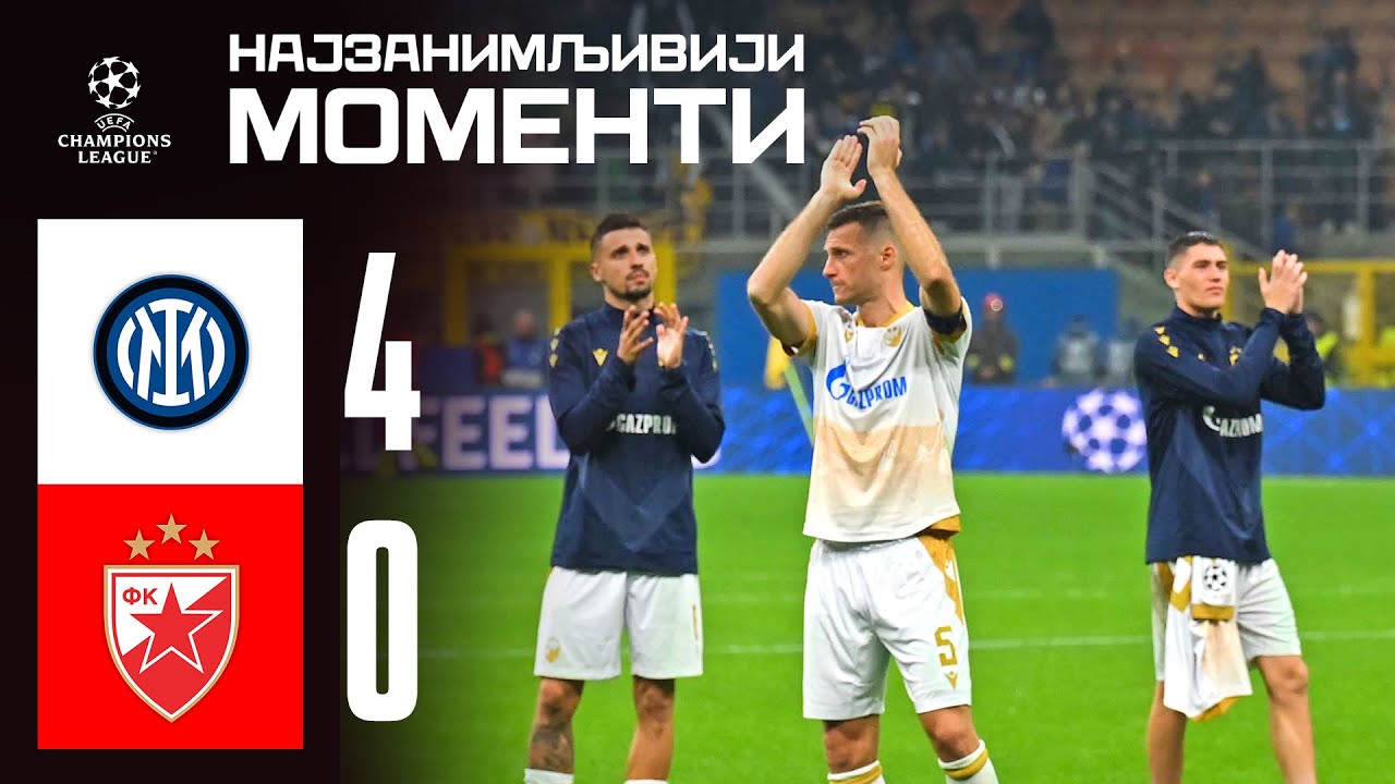 Inter - Crvena zvezda 4:0, highlights - YouTube