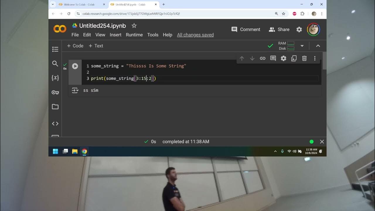CSCI 161 --- October 8, 2024: Strings, For Loops, and Immutability - YouTube