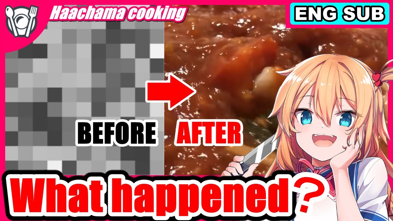 【ENG SUB】Haachama finally transform the dish【Hololive】 - YouTube