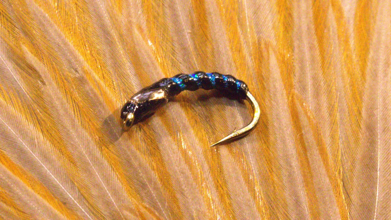 Fly Tying: A Blue Flash Buzzer With Martyn White - YouTube