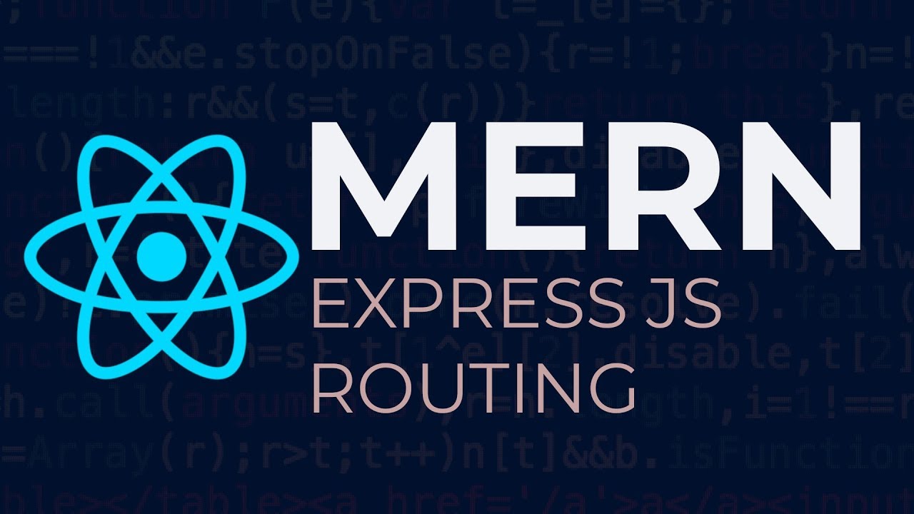 Stack MERN #5, Nodejs & Express Routing - YouTube