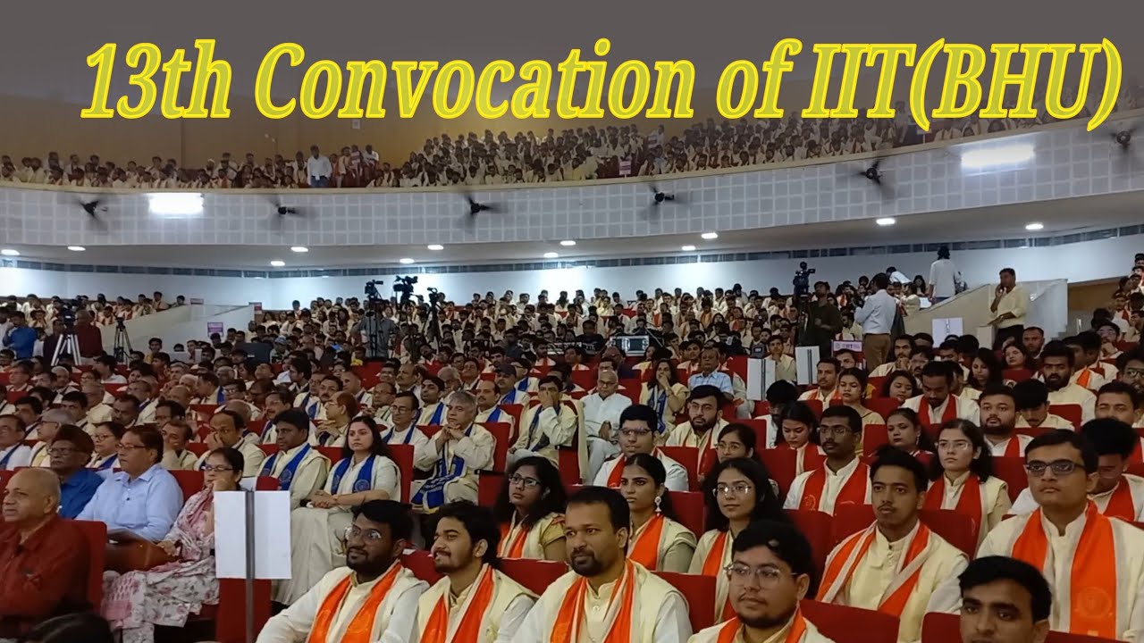 13th Convocation of IIT BHU 28th Oct 2024 || Education Minister ...