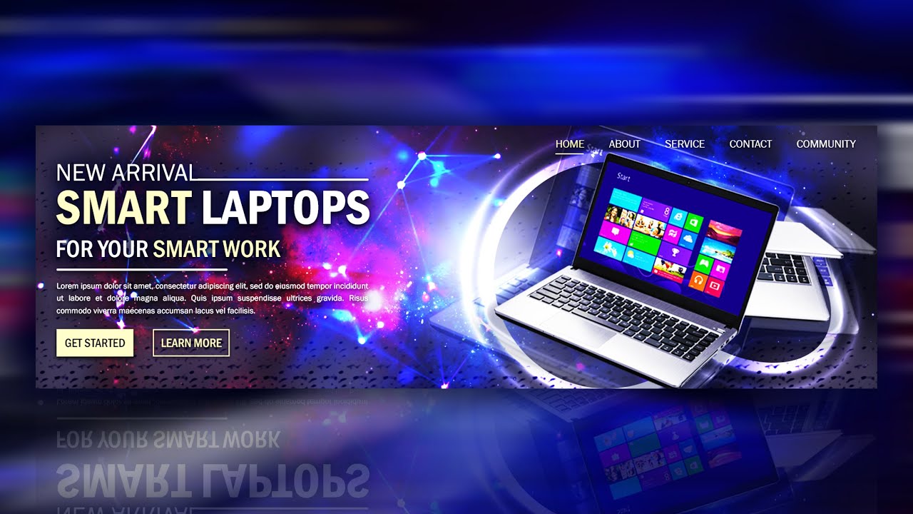 Website Hero Banner Design | Ecommerce Website Hero Banner Design | Web ...