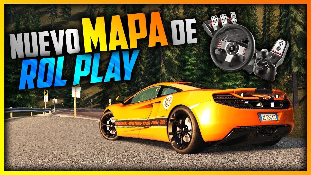 ASSETTO CORSA: NUEVO MAPA DE ROL PLAY || MCLAREN MP4 [G27] - YouTube