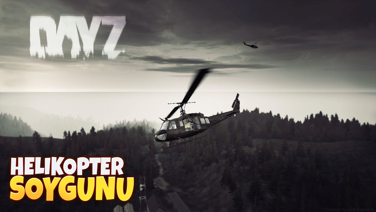 HELİKOPTER ÇALDIK FULL PVP ÇATIŞMA DAYZ TÜRKÇE - YouTube