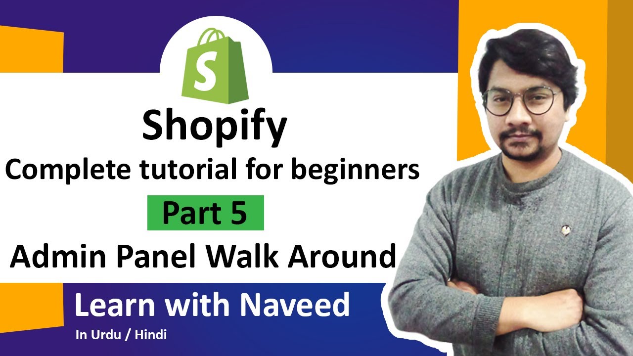 Shopify Admin Panel Demo | Complete Admin Panel Walk Around | Shopify ...