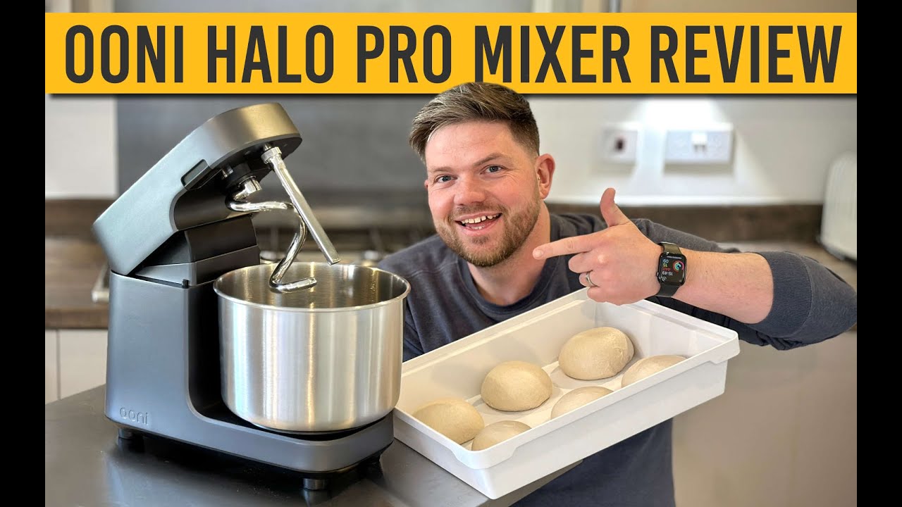 OONI HALO PRO - Spiral Dough Mixer - Review and Demo - YouTube