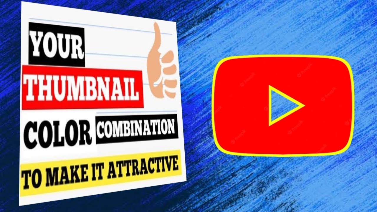 Best Thumbnail Colour Combination In Tamil | Selva Tech - YouTube