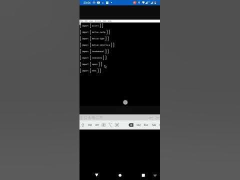 GRASP terminal file browser + scrolling - YouTube