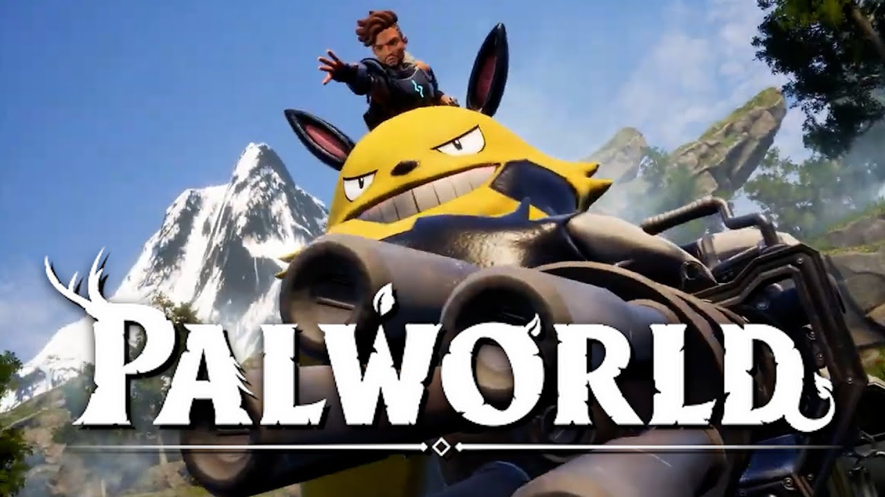 Totoro has a Minigun Now - Palworld - YouTube