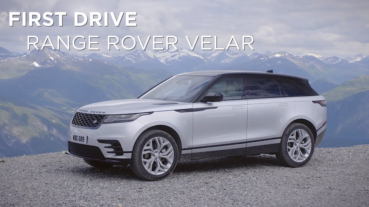 2018 Range Rover Velar | First Drive | Driving ca - YouTube