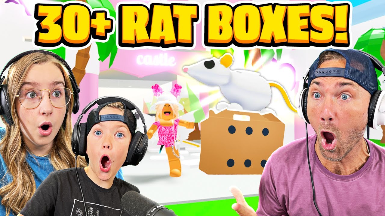We Surprise Parker W/ INSANE 30+ RAT BOX Hatch Challenge! (Super RARE ...