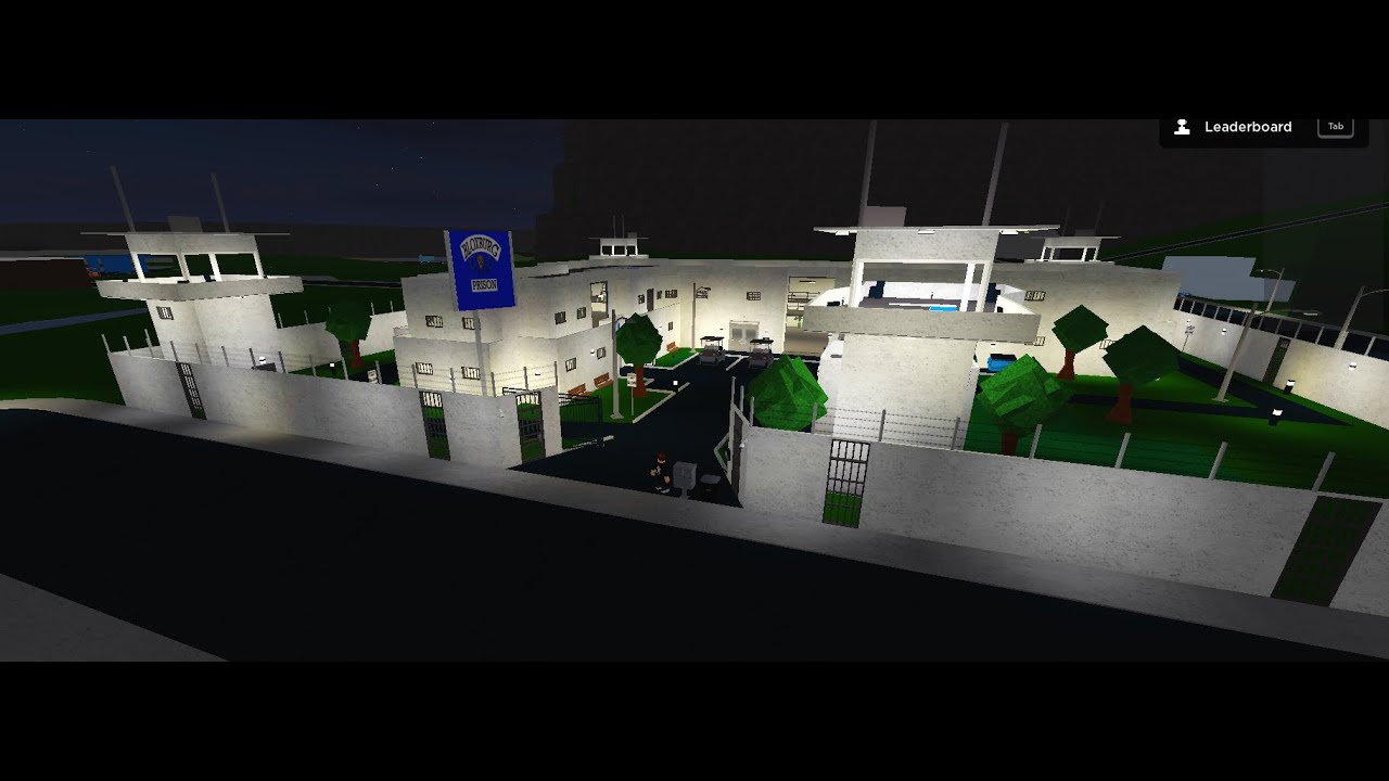 Bloxburg Prison Walkthough - YouTube