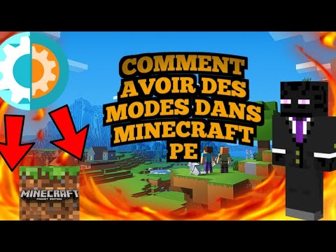 TUTO COMMENT AVOIR DES MODES DANS MINECRAFT PE ? - YouTube