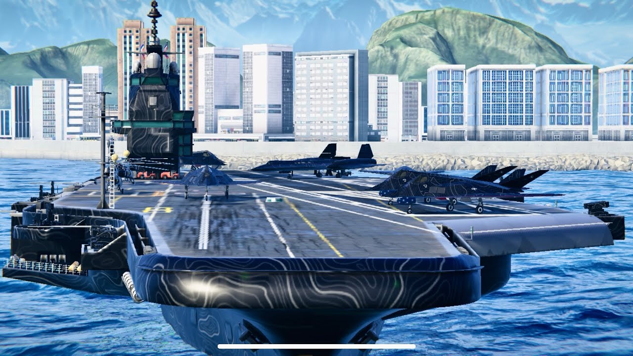 FS PANG With SR-71D BlackBird and F-117A NightHawk | MODERN WARSHIPS ...