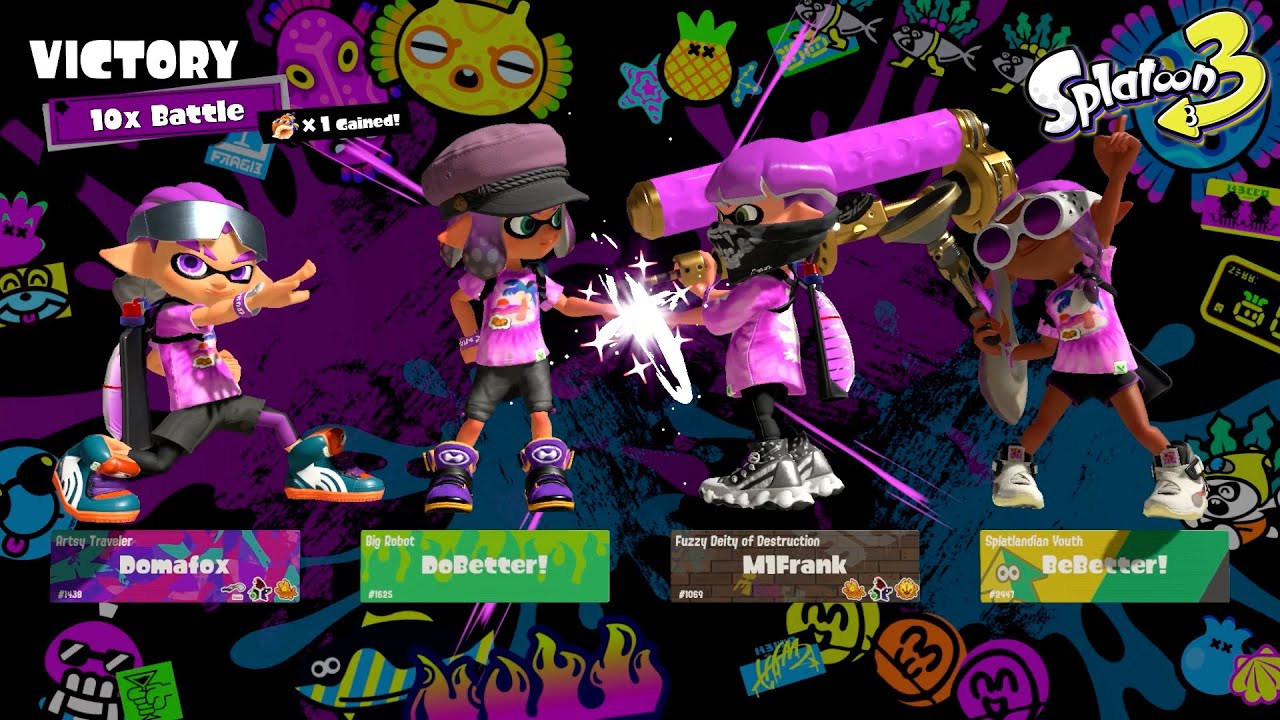 Splatfest Team Beach Day 1 Part 2 | Splatoon 3 - YouTube