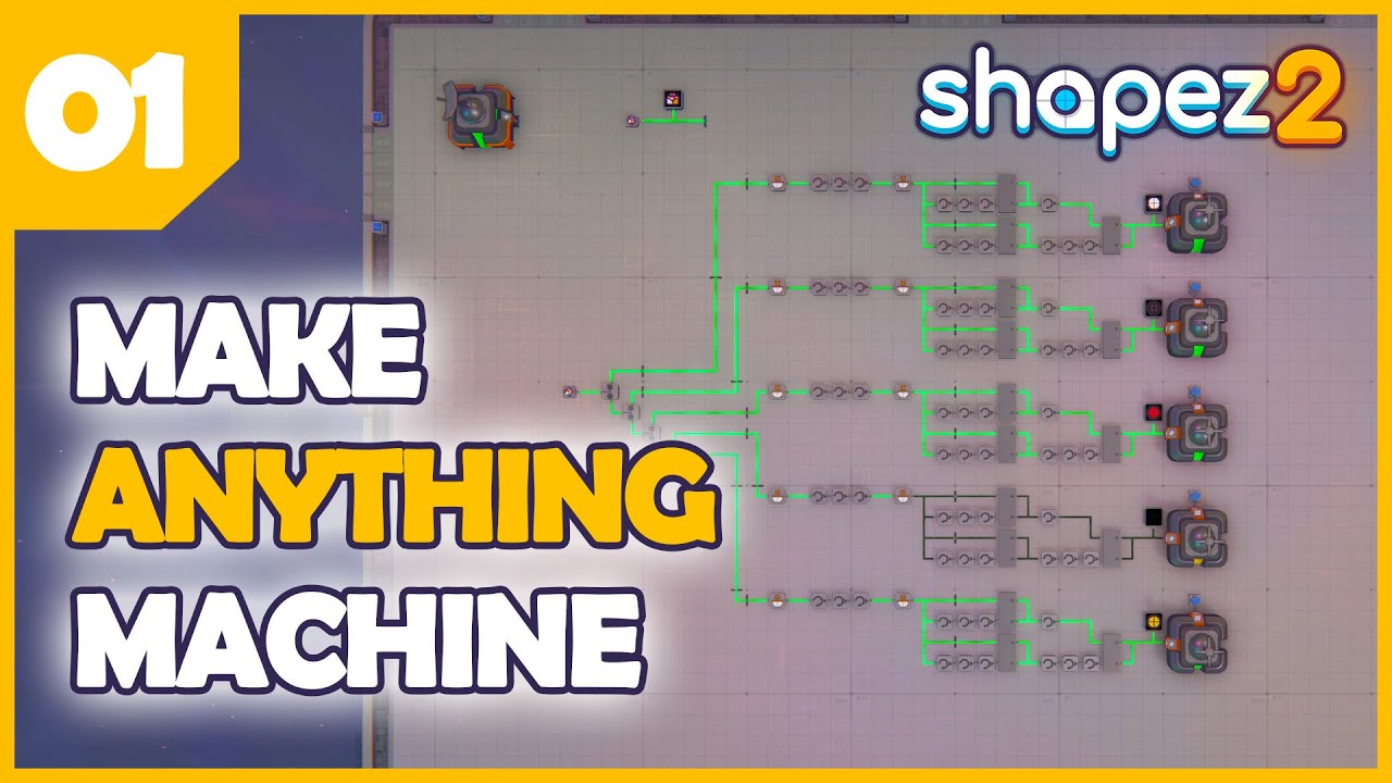 Let's make a better MAM! - Shapez 2 MAM EP01 - YouTube