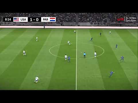 USA vs Paraguay I World Cup 2026 I Video Game Simulation