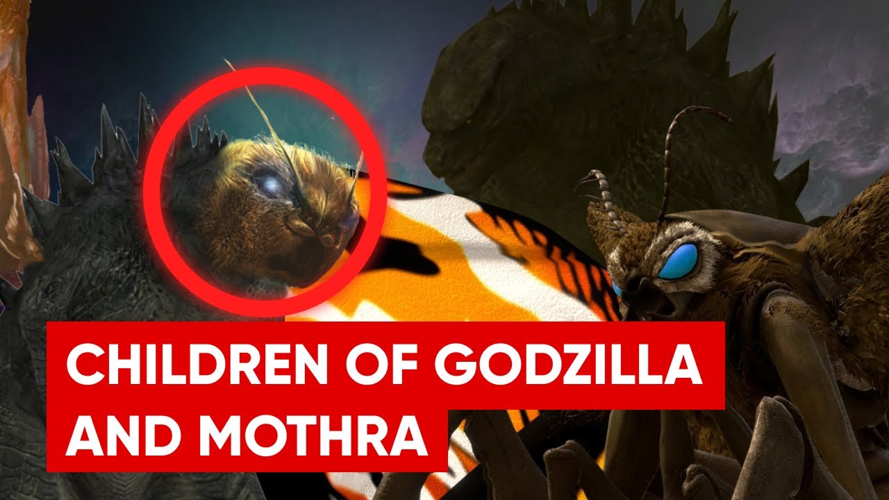 5 MONSTERS of the symbiosis of Godzilla and Mothra - YouTube