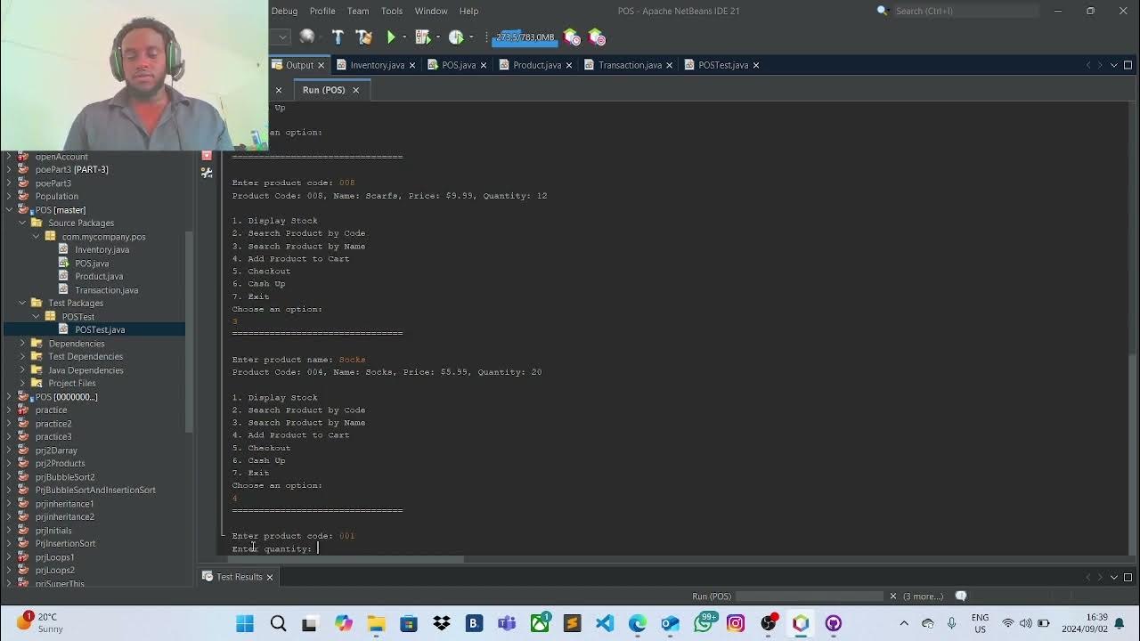Question 2 of Assignment1 prog6112 - YouTube
