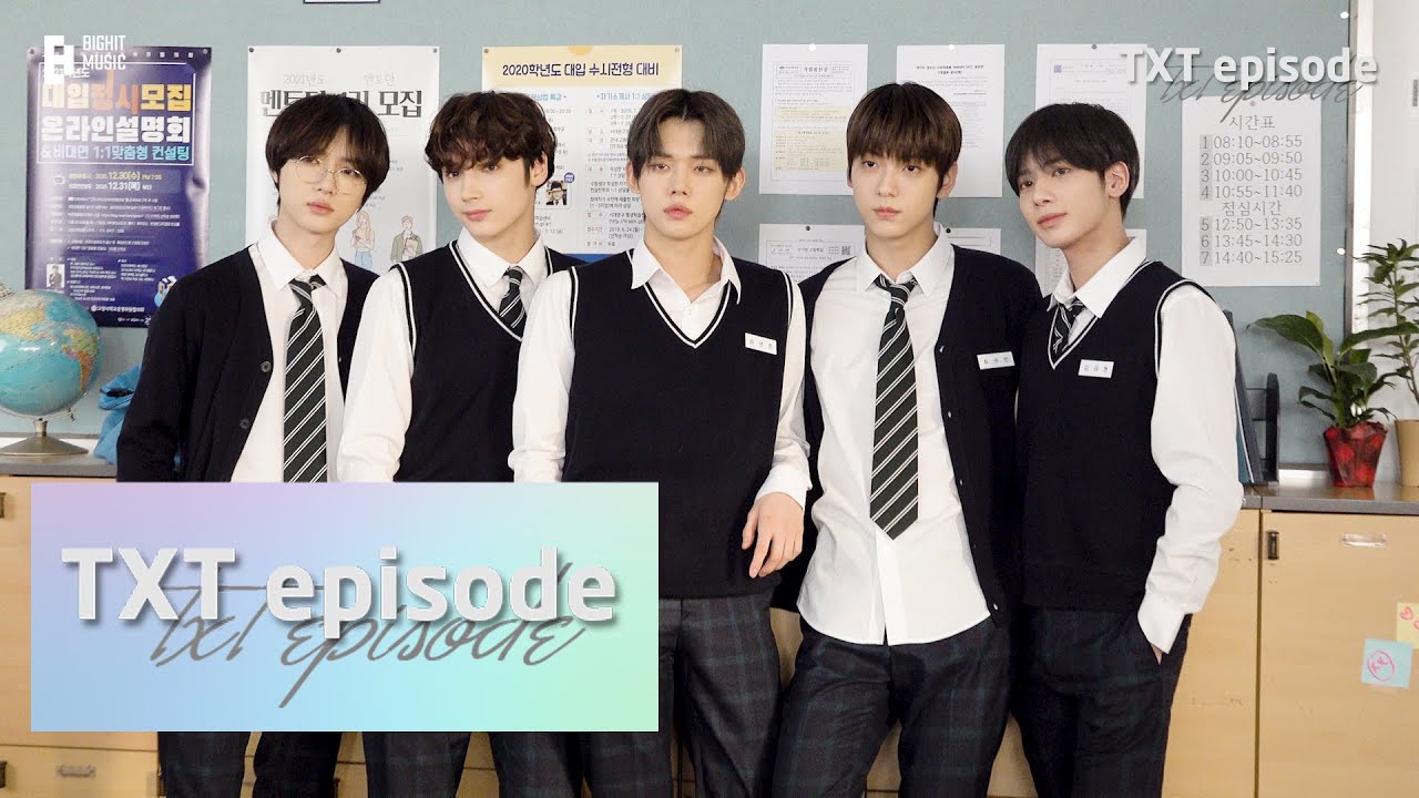 [EPISODE] TXT (투모로우바이투게더) '하굣길 (Way Home)' MV Shooting Sketch - YouTube