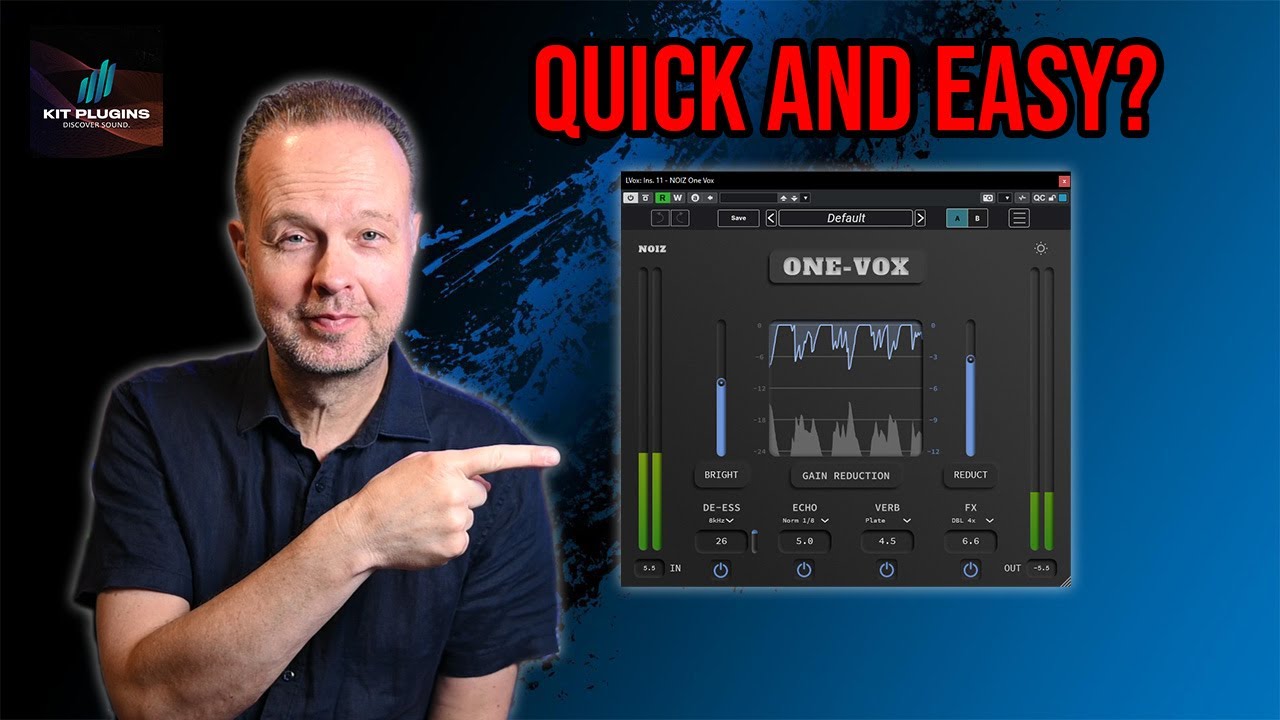 The Easiest Vocal Plugin Ever? NOIZ One Vox First Look - YouTube