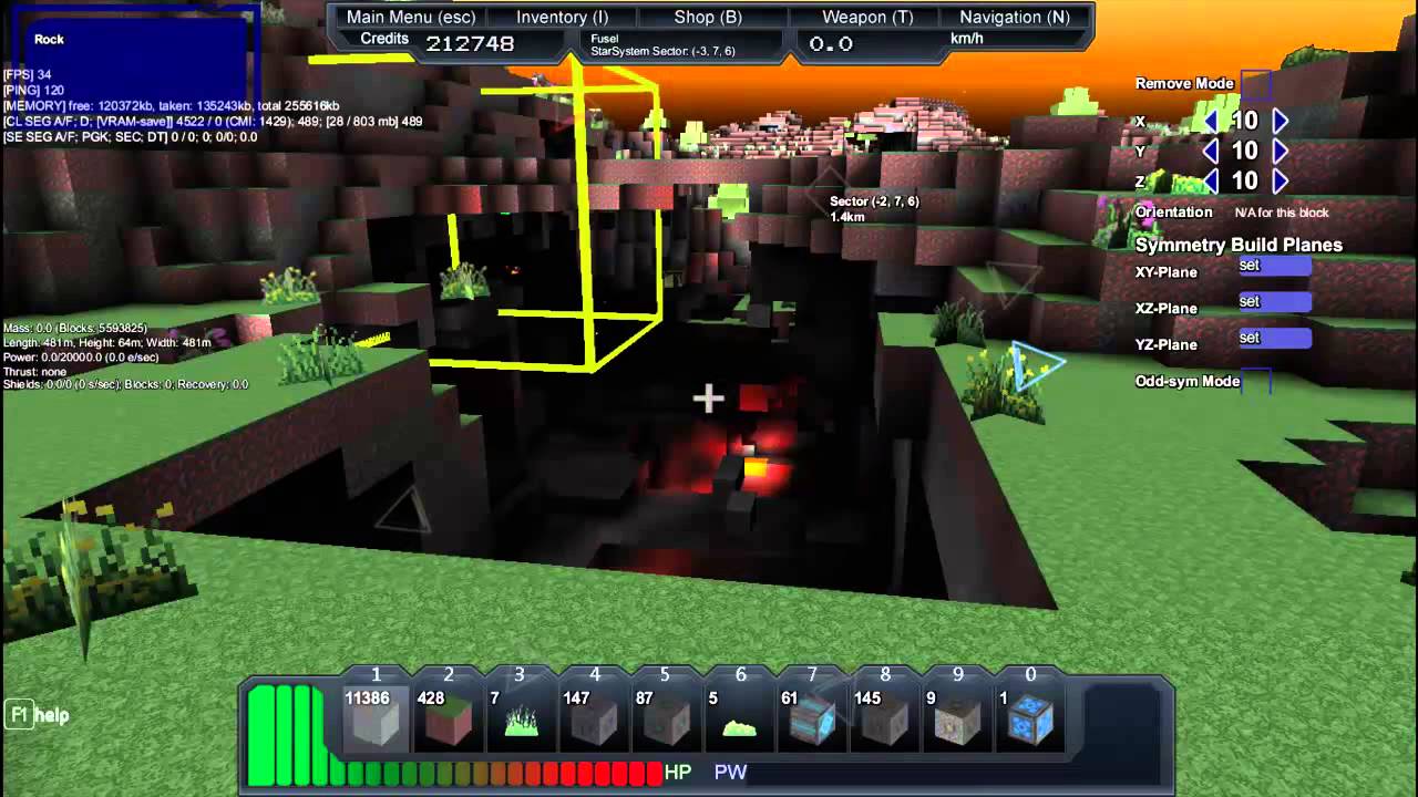 Let's play together starmade [German] Fusel Part 10 Terraforming - YouTube