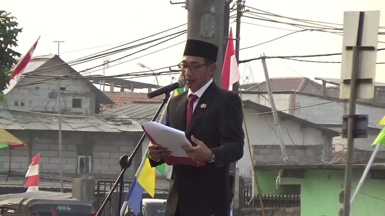 Hut 74 RI UPRS Muara Baru - YouTube