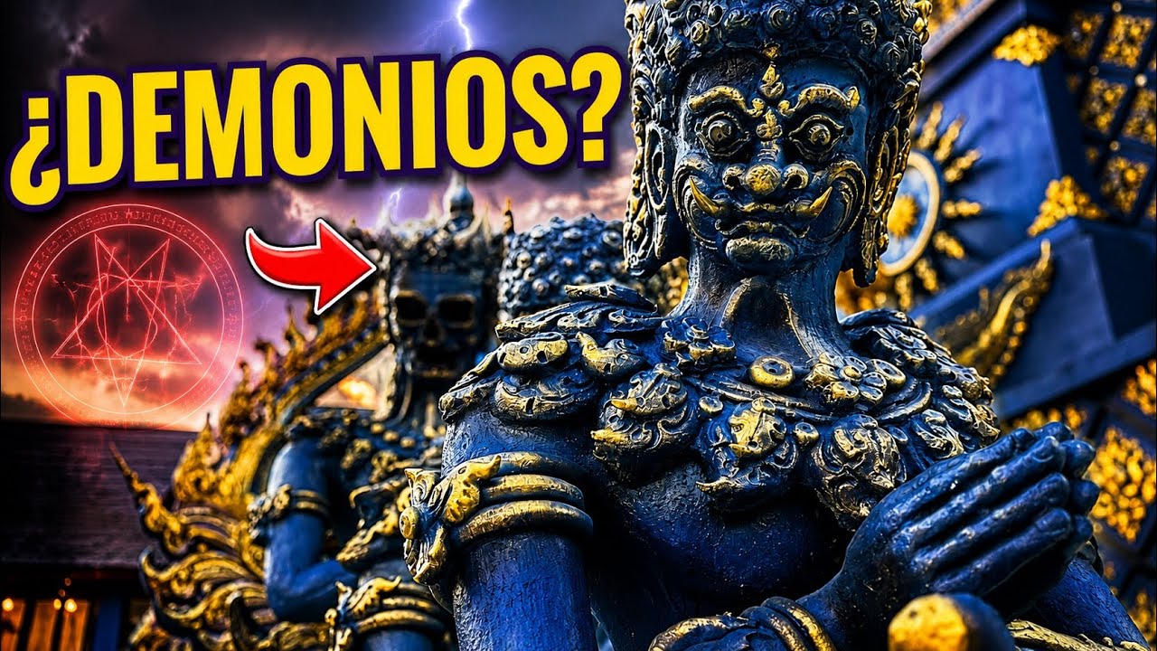 Entré a un templo y entendí por qué estas figuras asustan - YouTube