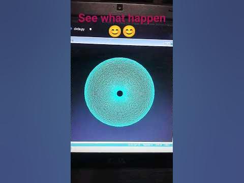 how to make amazing design by using python coding #shorts #short #viral ...