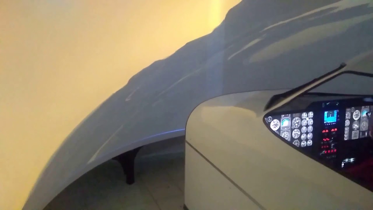 SBPA SIMULATORS AATD 180 Degree Visual System - YouTube