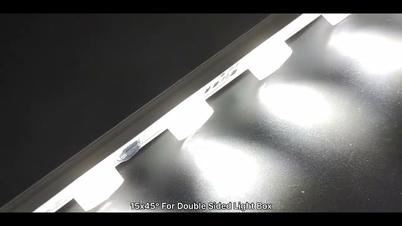 48W High Power Side Light Strip Edgelit LED Bar for Lightbox Signboard ...