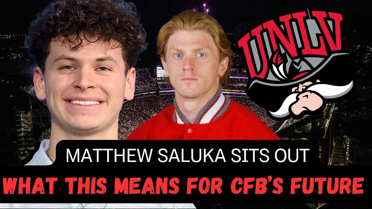 Matthew Saluka SITTING OUT: What this means for the future of College ...