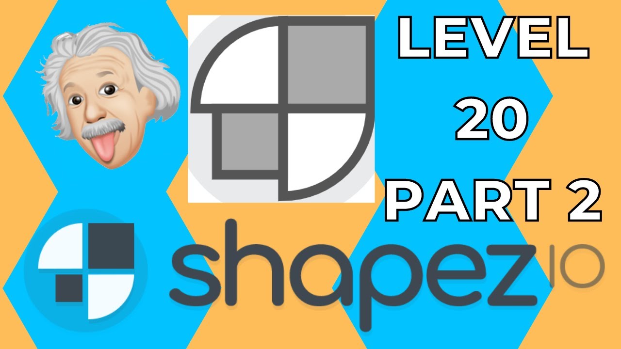 Shapez.IO Level 20 | The Logo Is Challenging | Part 2 - YouTube