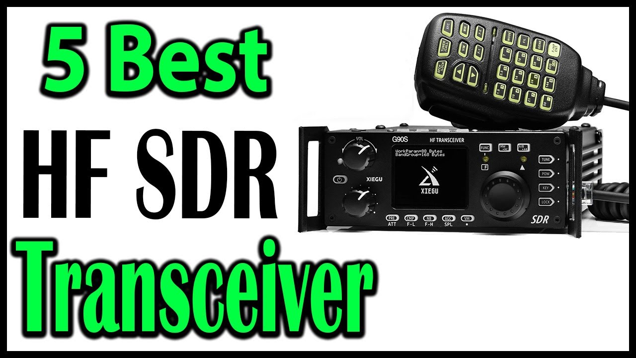 TOP 5 Best HF SDR Transceiver Review 2025 - YouTube