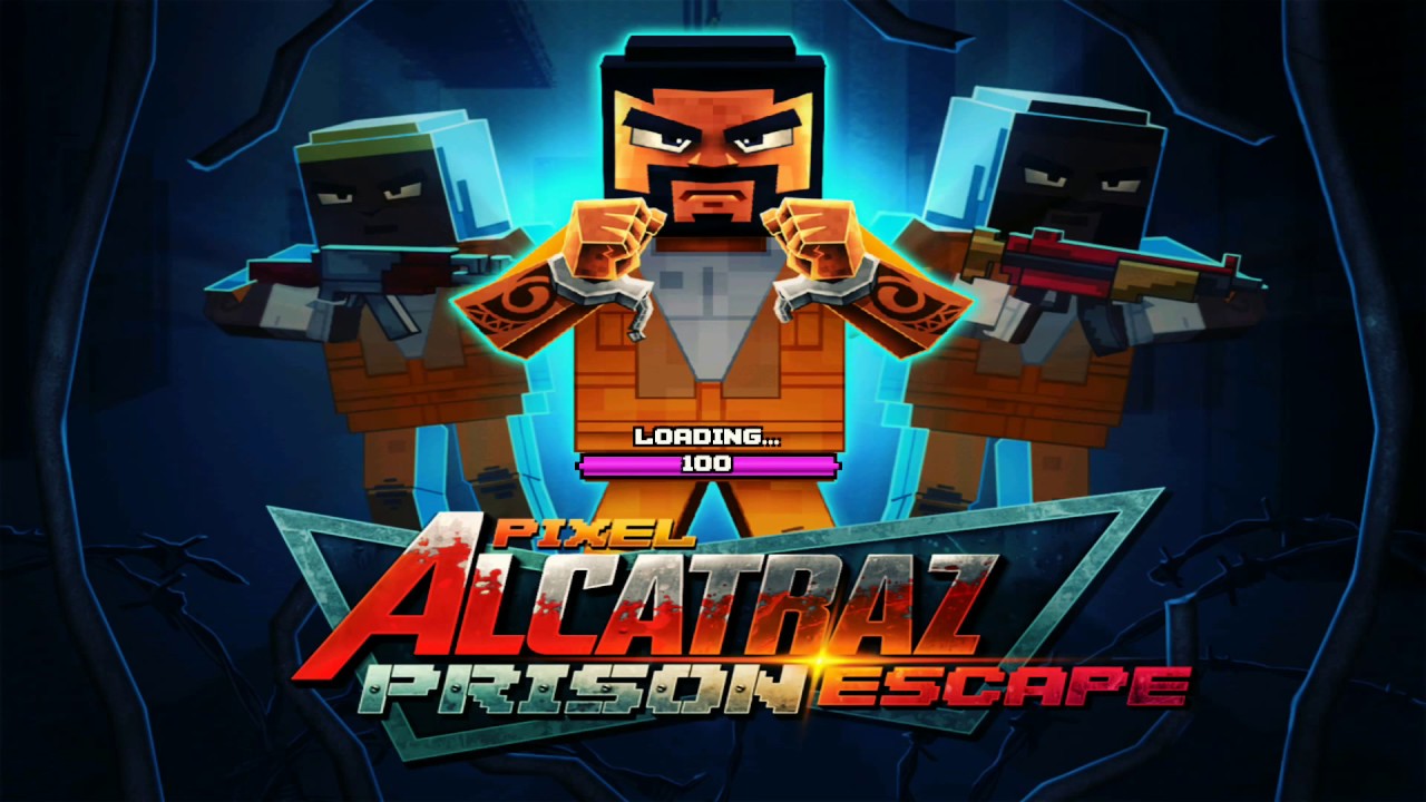 Pixel Alcatraz Prison Escape Gameplay - YouTube