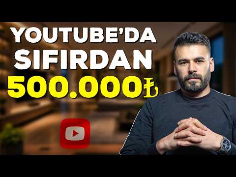 YouTube’dan İlk 500.000₺ NASIL KAZANDIM✅(Tüm Süreci Anlatıyorum)