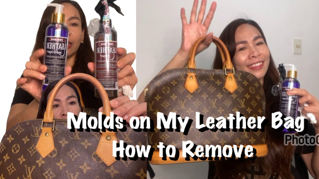 😱 😭 Molds on My Leather Bag-How to Remove?-Lyn Kendeng - YouTube